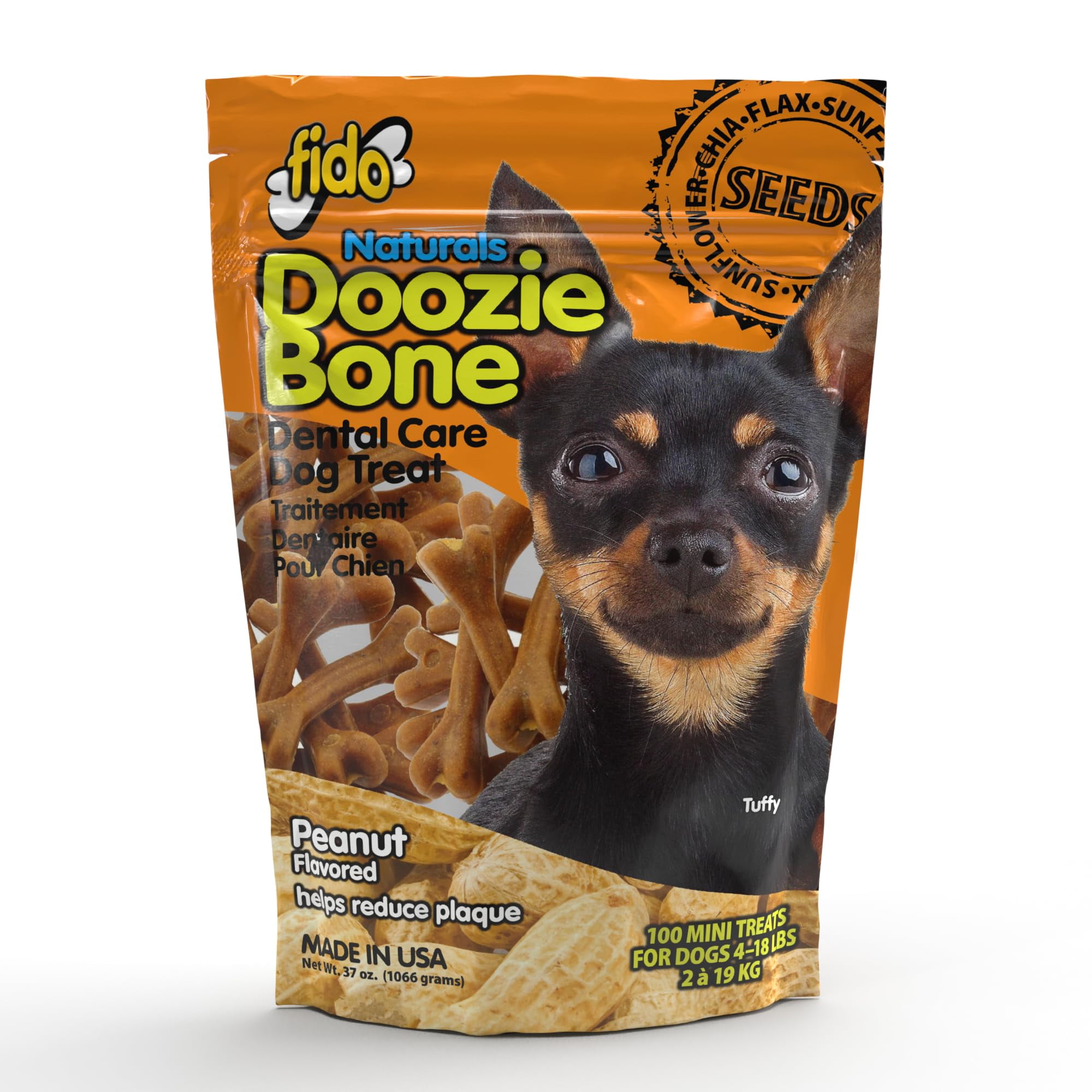 Bones For Dogs, Dental Chews - 100 Delicious Mini Treats, Made In The ...