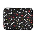 Bones Hearts Dots Valentine Quilted Laptop Protective Cases Computer ...