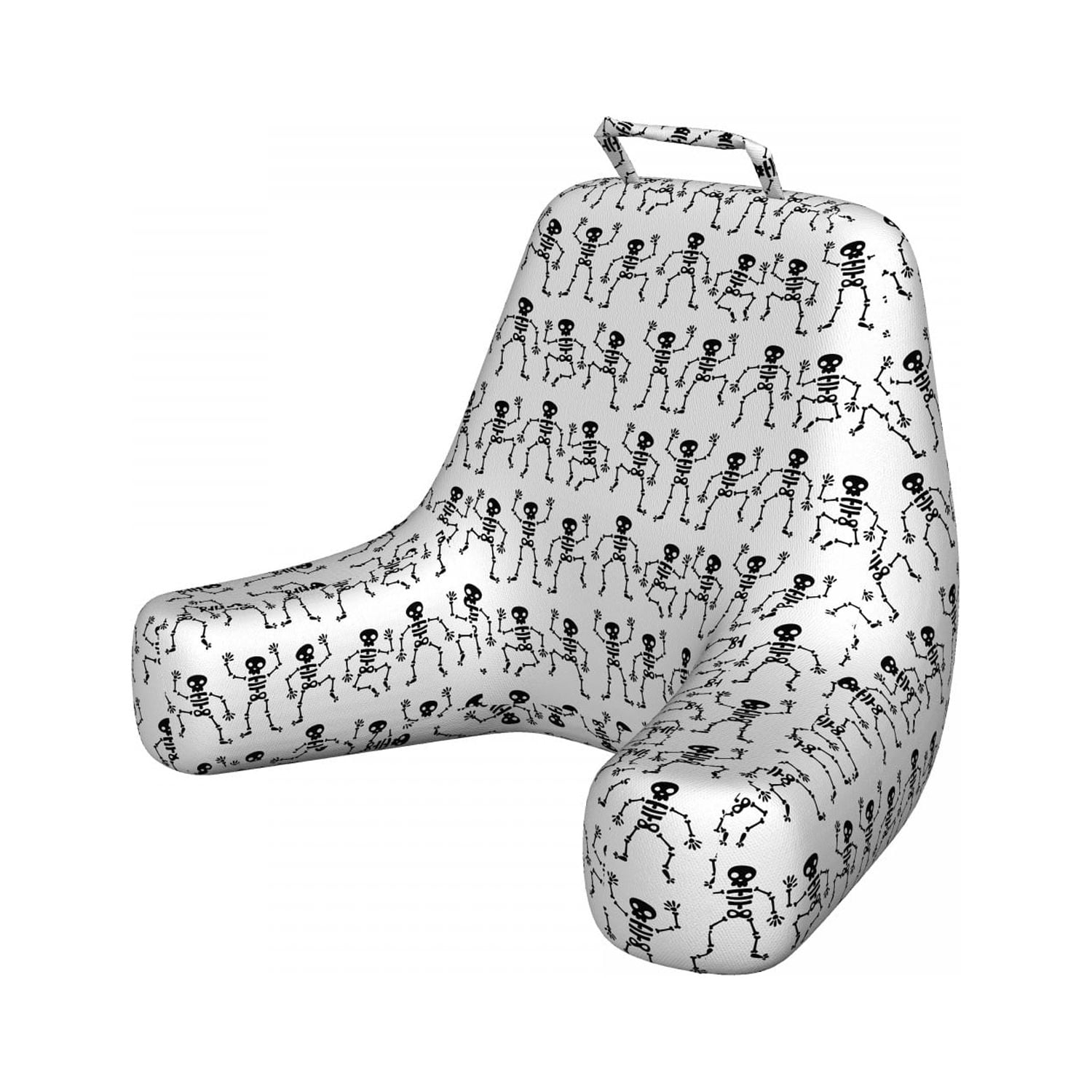 Bones Reading Pillow Cover, Funny Interpretation of Whimsical Dancing ...