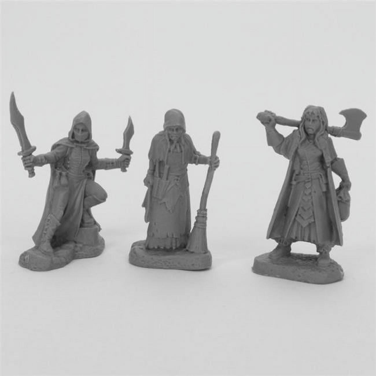 Bones Women of Dreadmere Miniatures, Black - Pack of 3 - Walmart.com