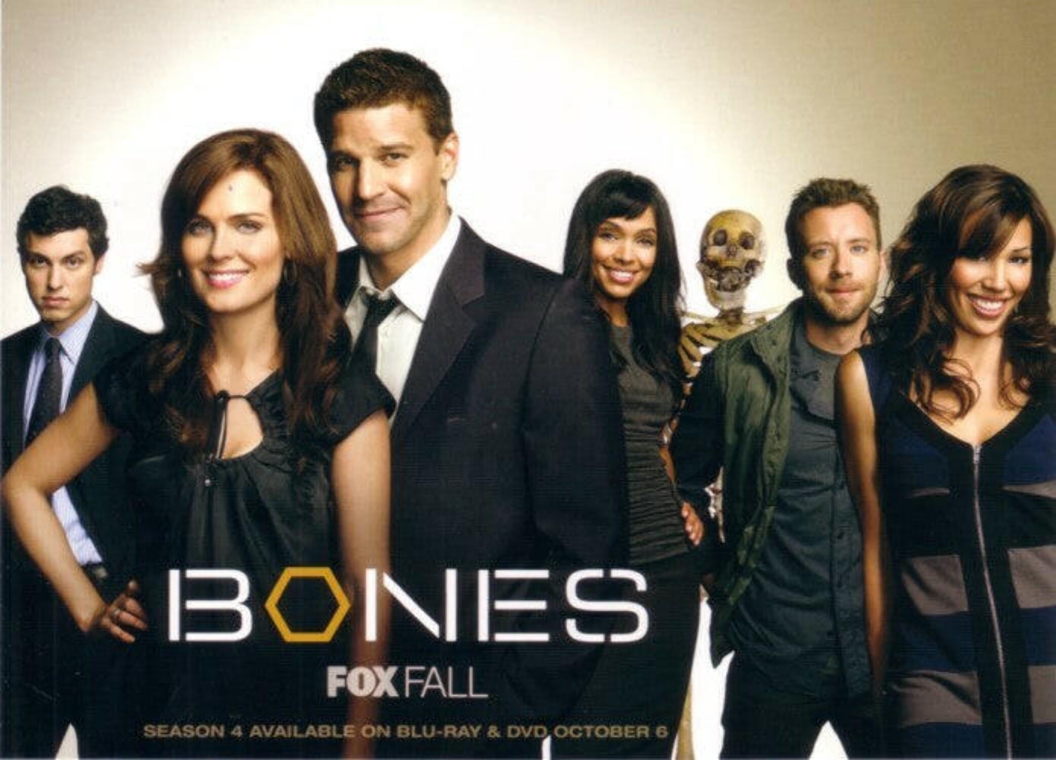 Bones cast 2009 Comic-Con Fox 5x7 promo photo card David Boreanaz Emily ...