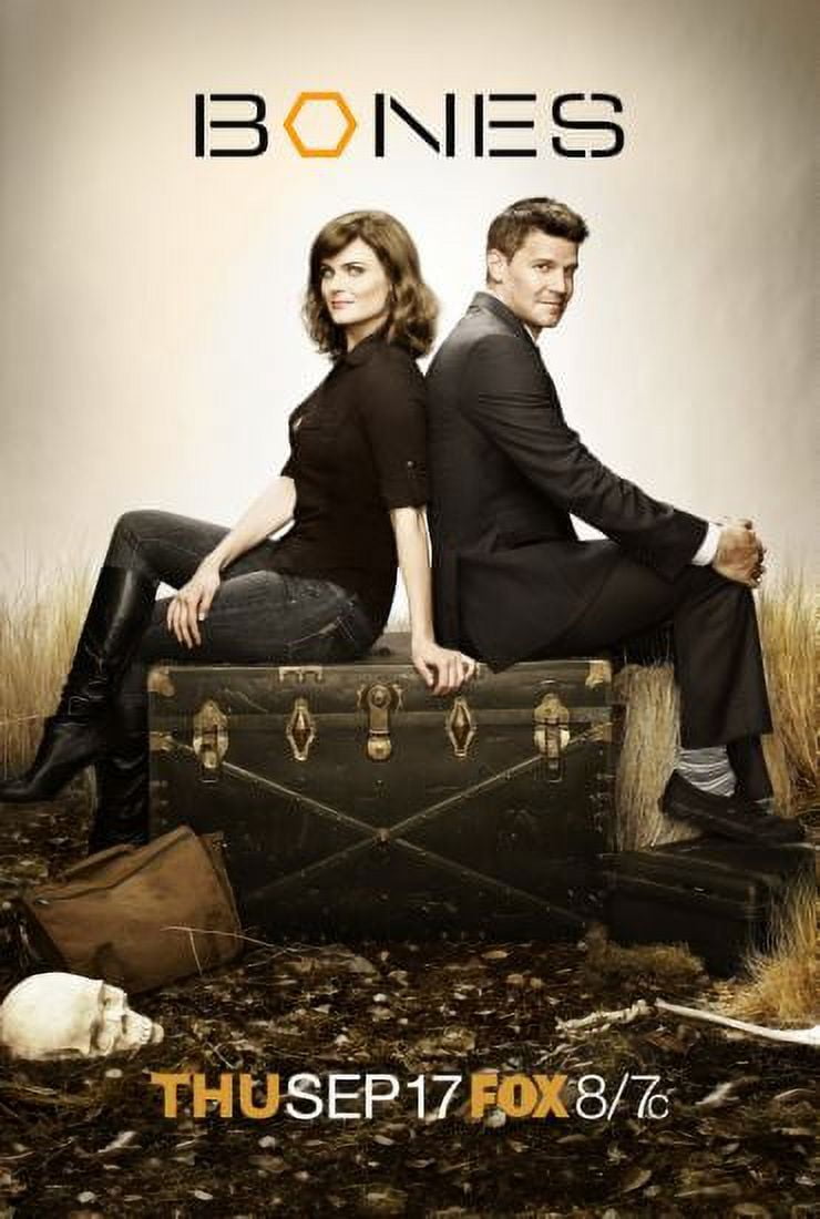 Bones poster Metal Sign 8inx 12in Art Print on Metal 8x12 Multi-Color ...