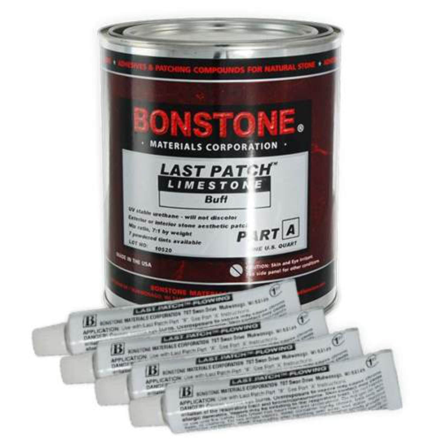 Bonestone Last Patch Limestone glue Epoxy repairs patching broken ...