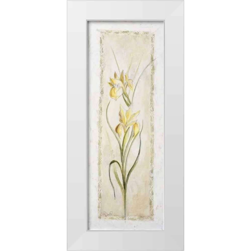 Bonet, Julia 14x32 White Modern Wood Framed Museum Art Print Titled ...