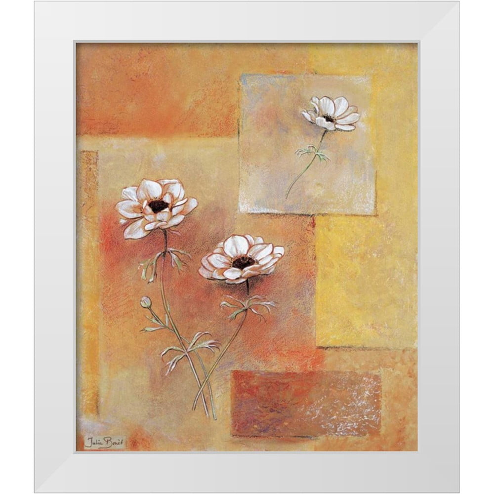 Bonet, Julia 20x23 White Modern Wood Framed Museum Art Print Titled - A ...