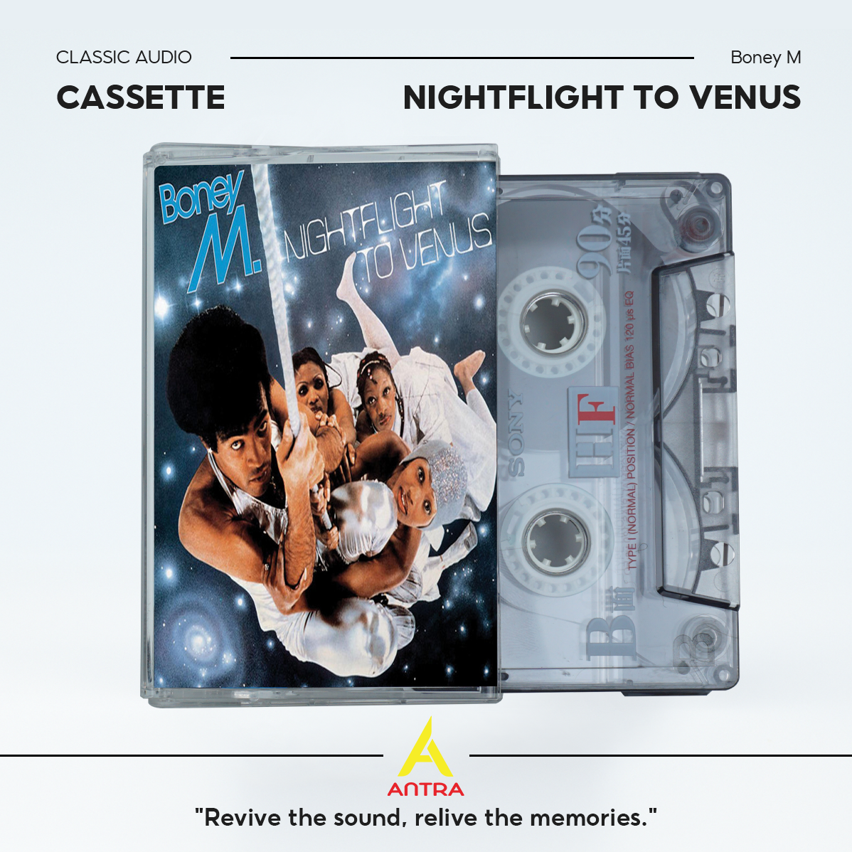 Boney M Vintage Cassette Tape Collection – Nightflight to Venus Album ...