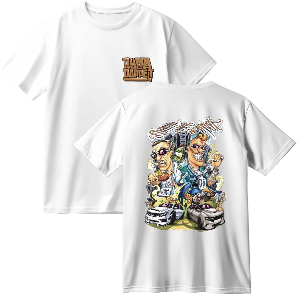 Bonez MC Dumm Aber Doppelt Album Merch Cotton T-Shirt Women Men Fashion Crewneck Short Sleeve ...