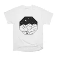 Bonfire and Mountain T-Shirt Tee Gift For Him Merch For Her Apparel For ...