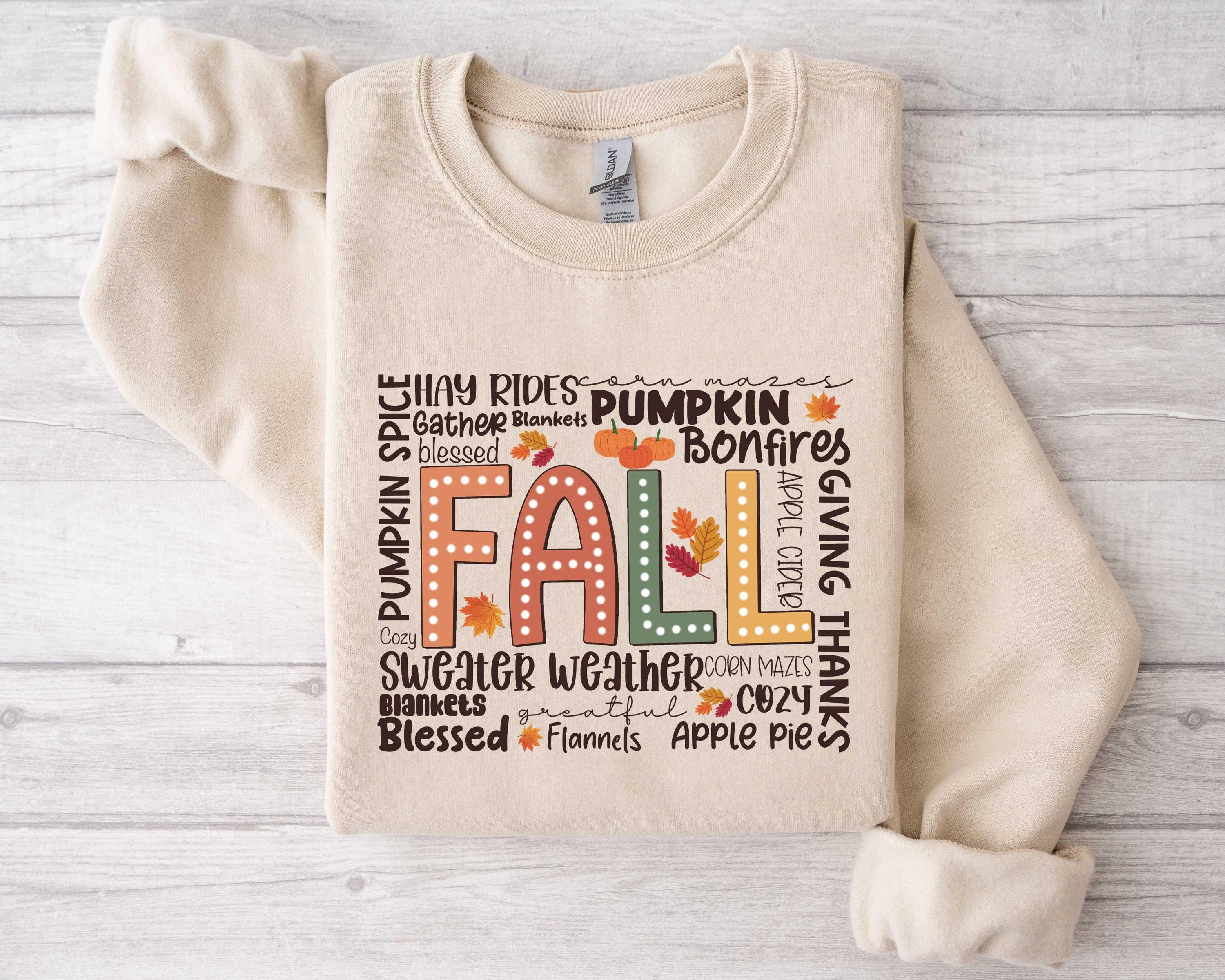 Bonfires Pumpkins Spice T-Shirts Lattes T-Shirt, Thanksgiving T-Shirt ...