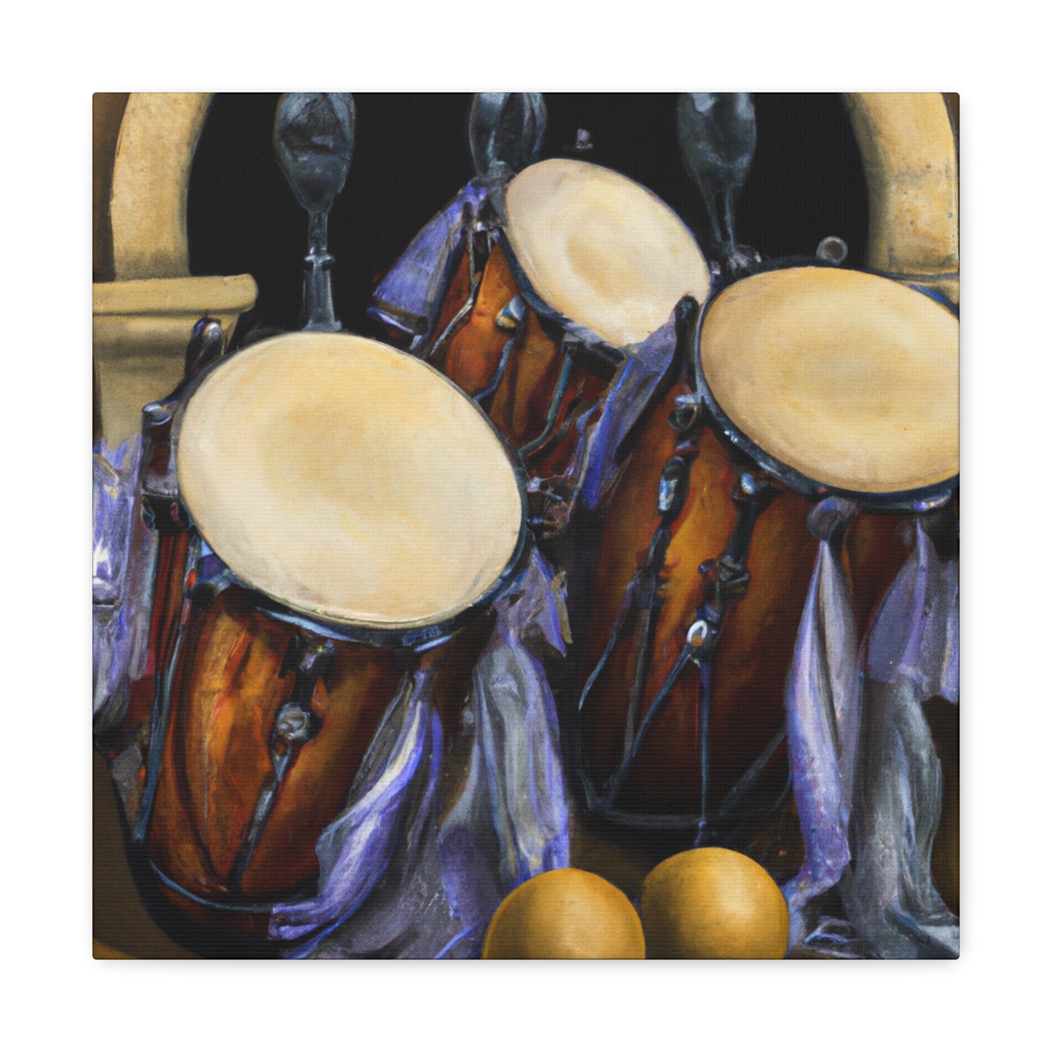 "Bongos in Baroque Style" - Canvas - Walmart.com