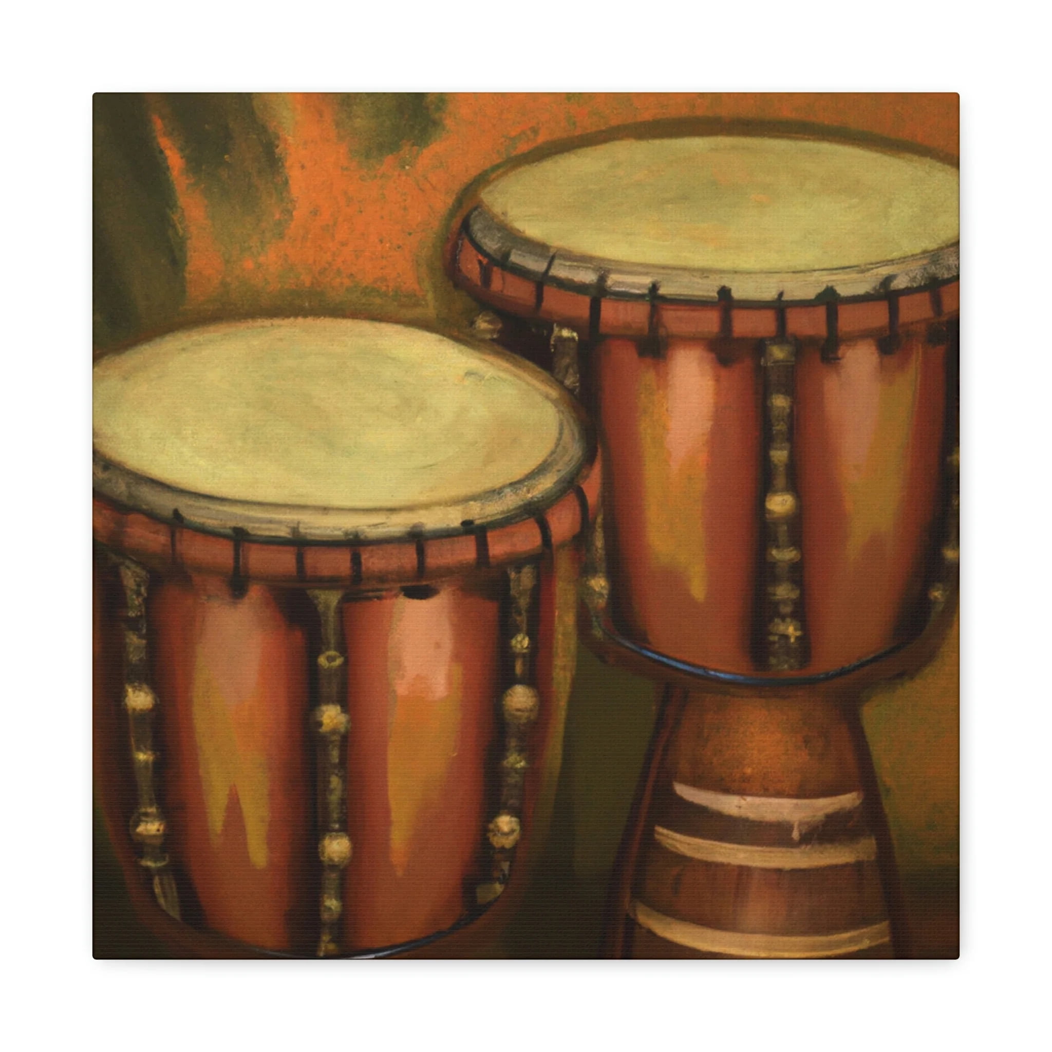Bongos in Neoclassicism - Canvas - Walmart.com