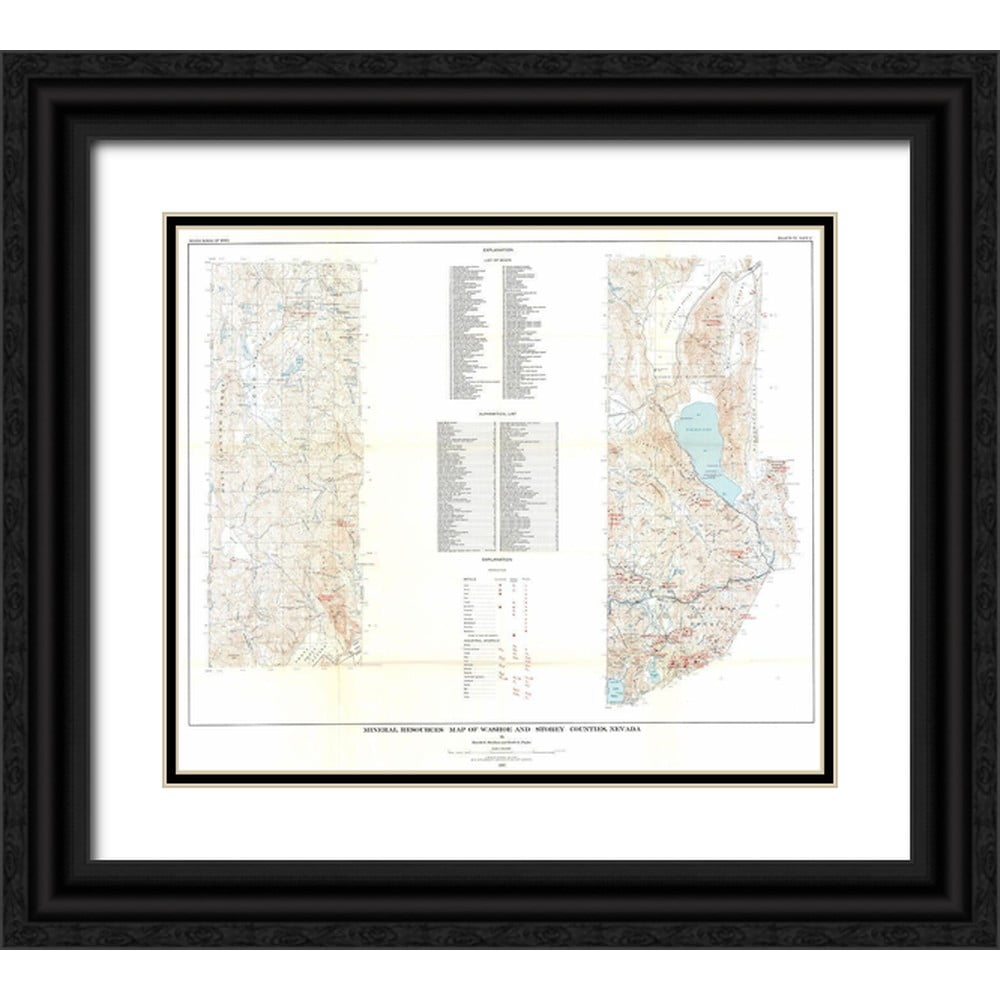 Bonham 23x20 Black Ornate Wood Framed with Double Matting Museum Art ...