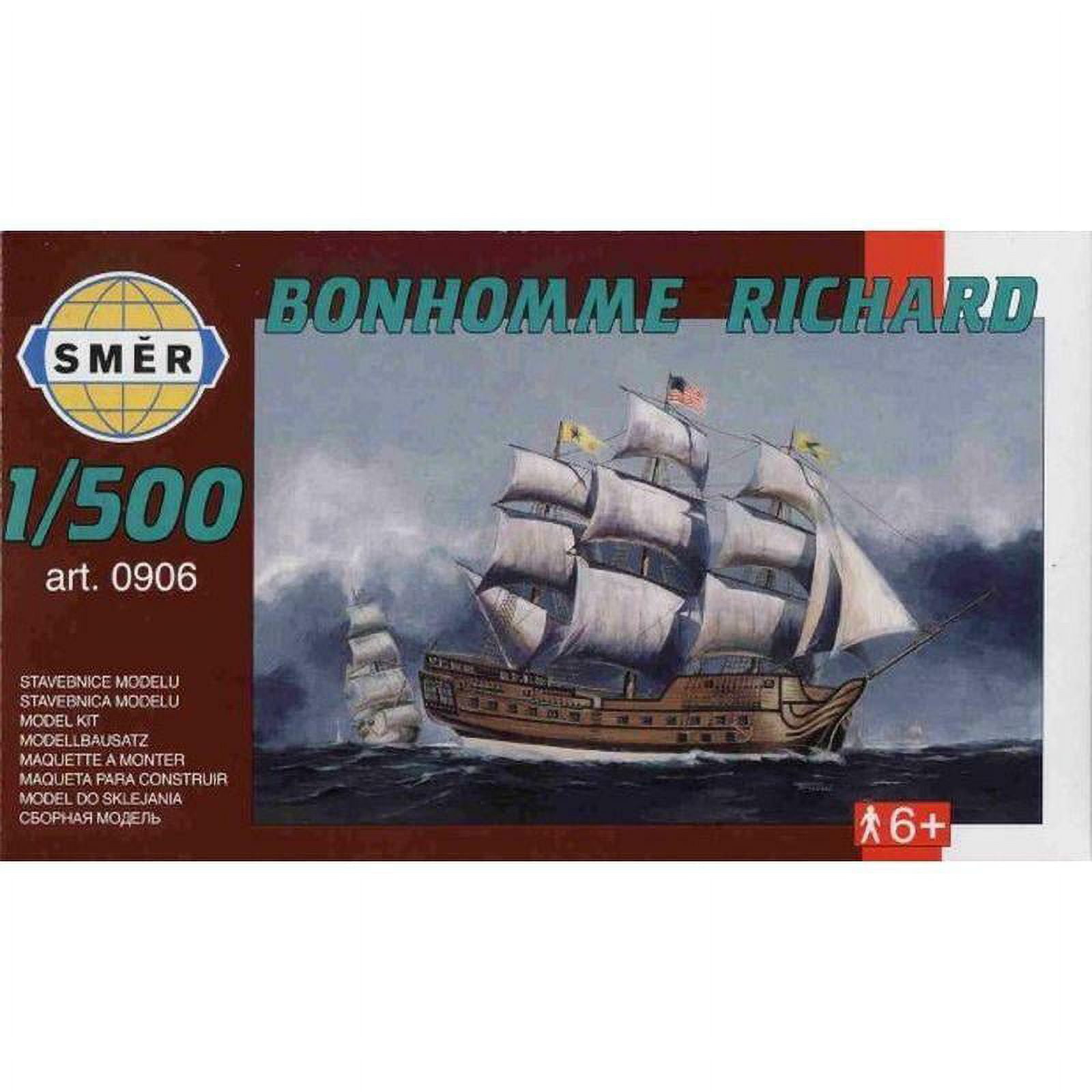 Bonhomme Richard (1765) US Warship (1/500 plastic model kit, Smer 0906 ...