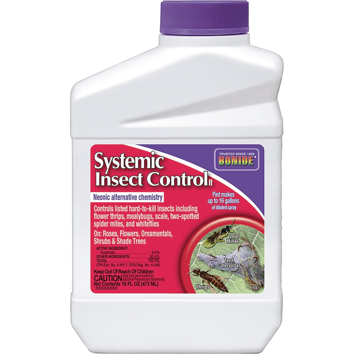 Bonide 16 Oz. Lawn Insecticide Liquid - Systemic Insect Control ...