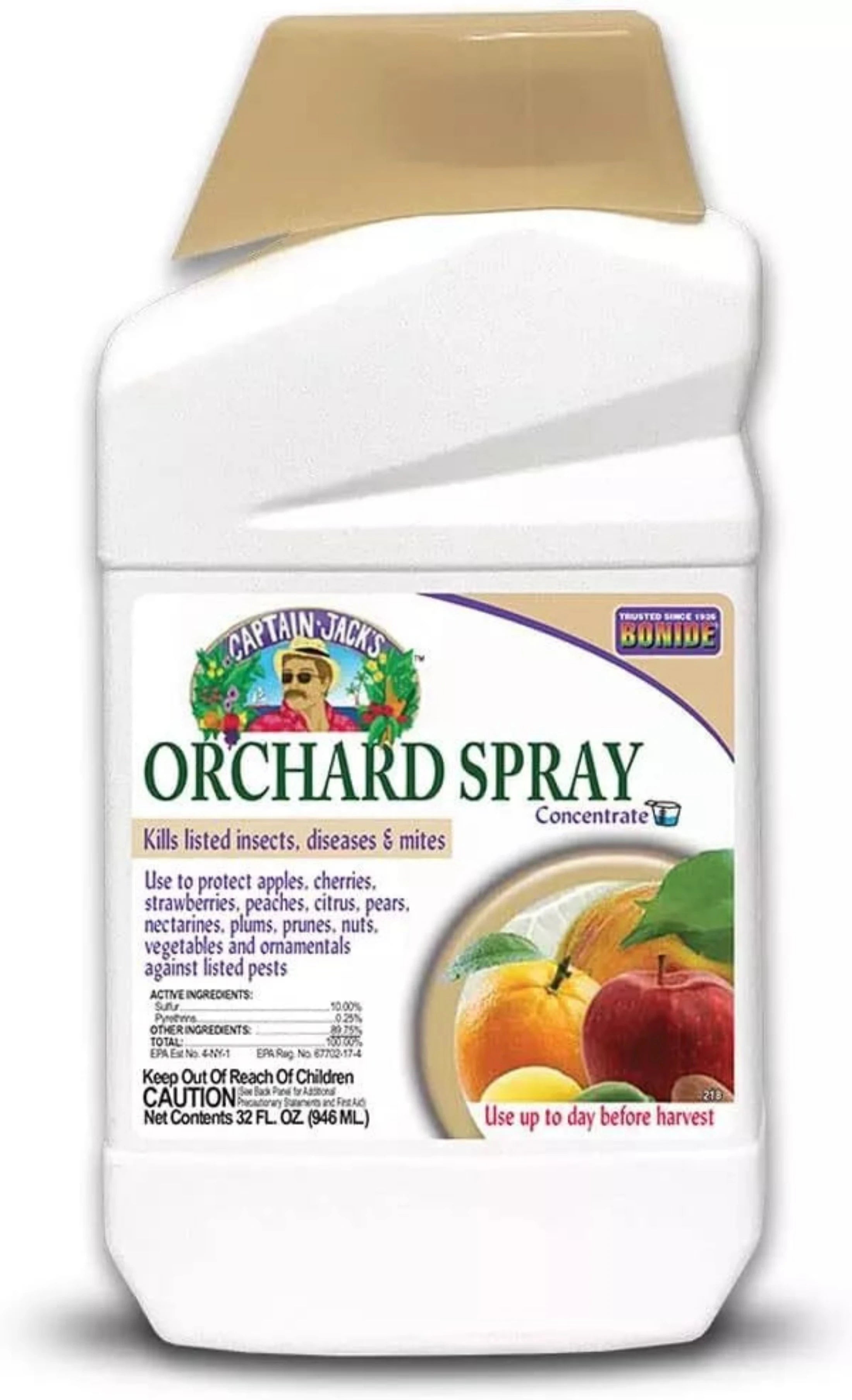 Bonide 2186 32 oz Bottle of Concentrate Captain Jack's Citrus, Fruit ...