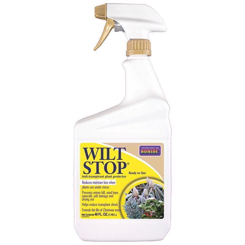Bonide Wilt Stop Plant Protector, 40 Oz Ready-to-Use Liquid Spray ...