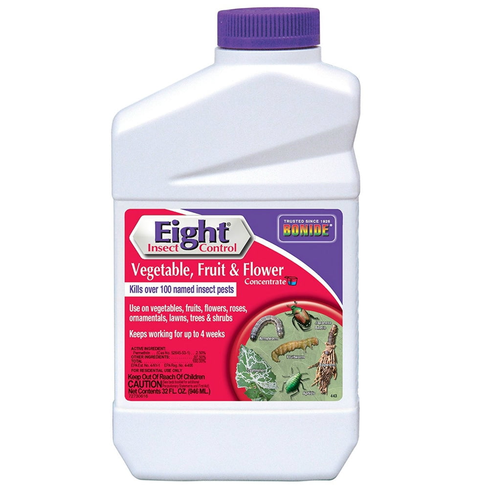 Bonide 443 Eight Insect Control for Vegetable/Fruit & Flower ...
