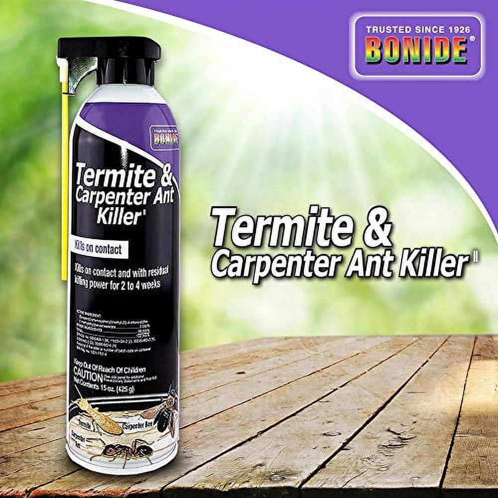 Bonide Termite and Carpenter Ant Control Spray - Liquid Repellent - 15 ...