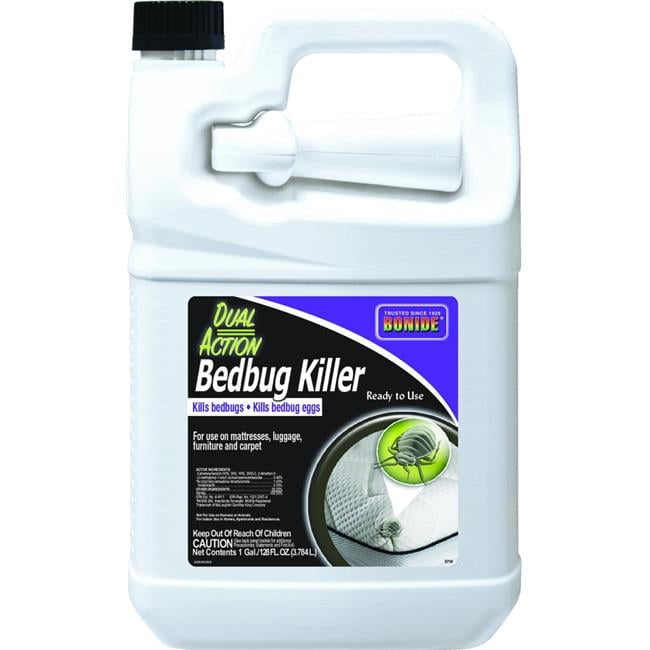 Bonide 4676 Bedbug Anti-Egg Mite Treatment, Liquid Killer Spray, 4 gal ...