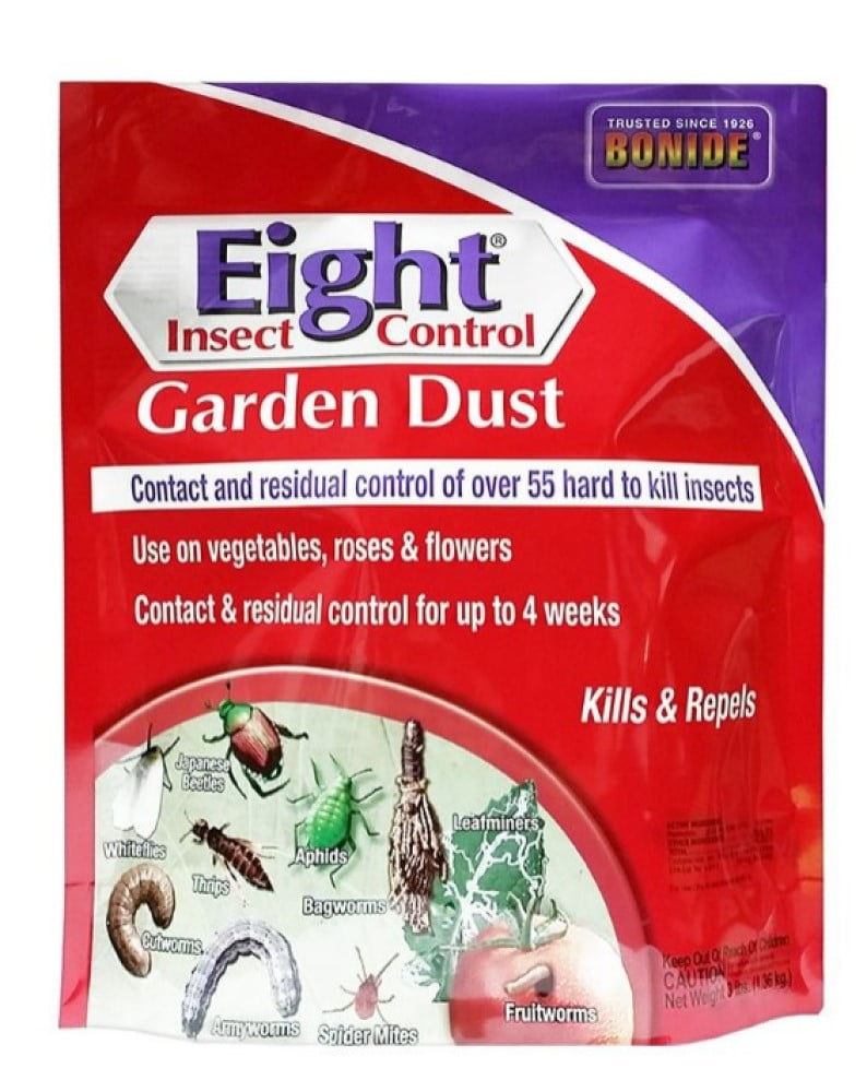 Bonide 7866 Eight Insect Control Garden Dust 3 lb. Bag - Walmart.com