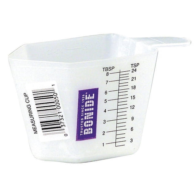 Bonide 8 Tbsp. Plastic White Measuring Cup (Pack of 24) - Walmart ...