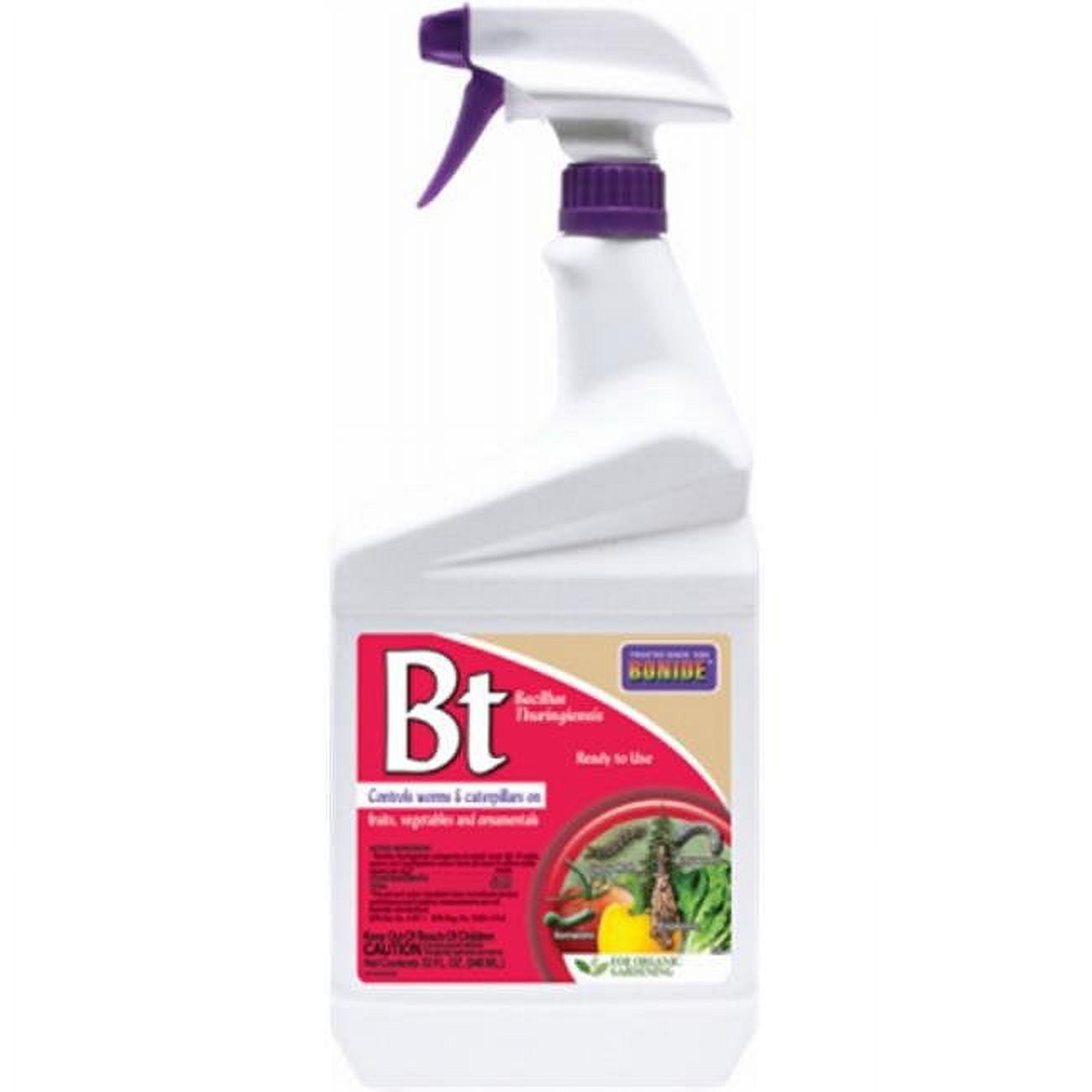 Bonide 806 Bacillus Thuringiensis Insect Killer Spray, Quart - Walmart.com