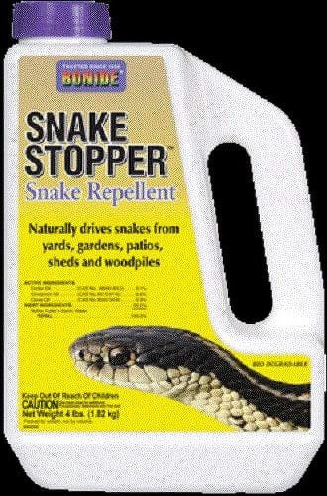 Bonide 875 4 lb Snake Stopper Scent Repellent Granules - Quantity 11 ...