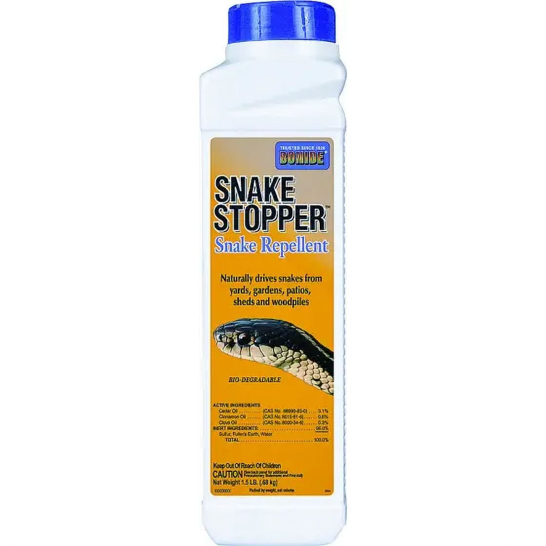 Bonide 8751 1-1/2 Pound Snake Stopper, Each - Walmart Business Supplies