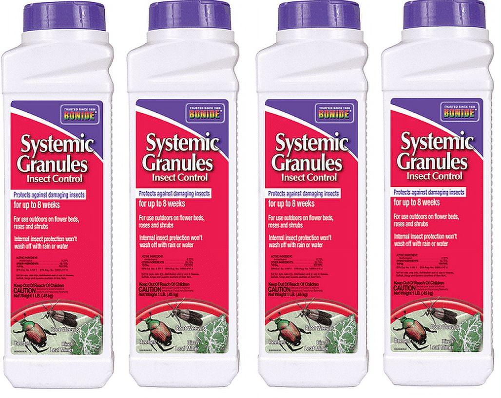 BONIDE Systemic Insect Control Granules, 1 LB, Kills Plant Pests, Lot ...