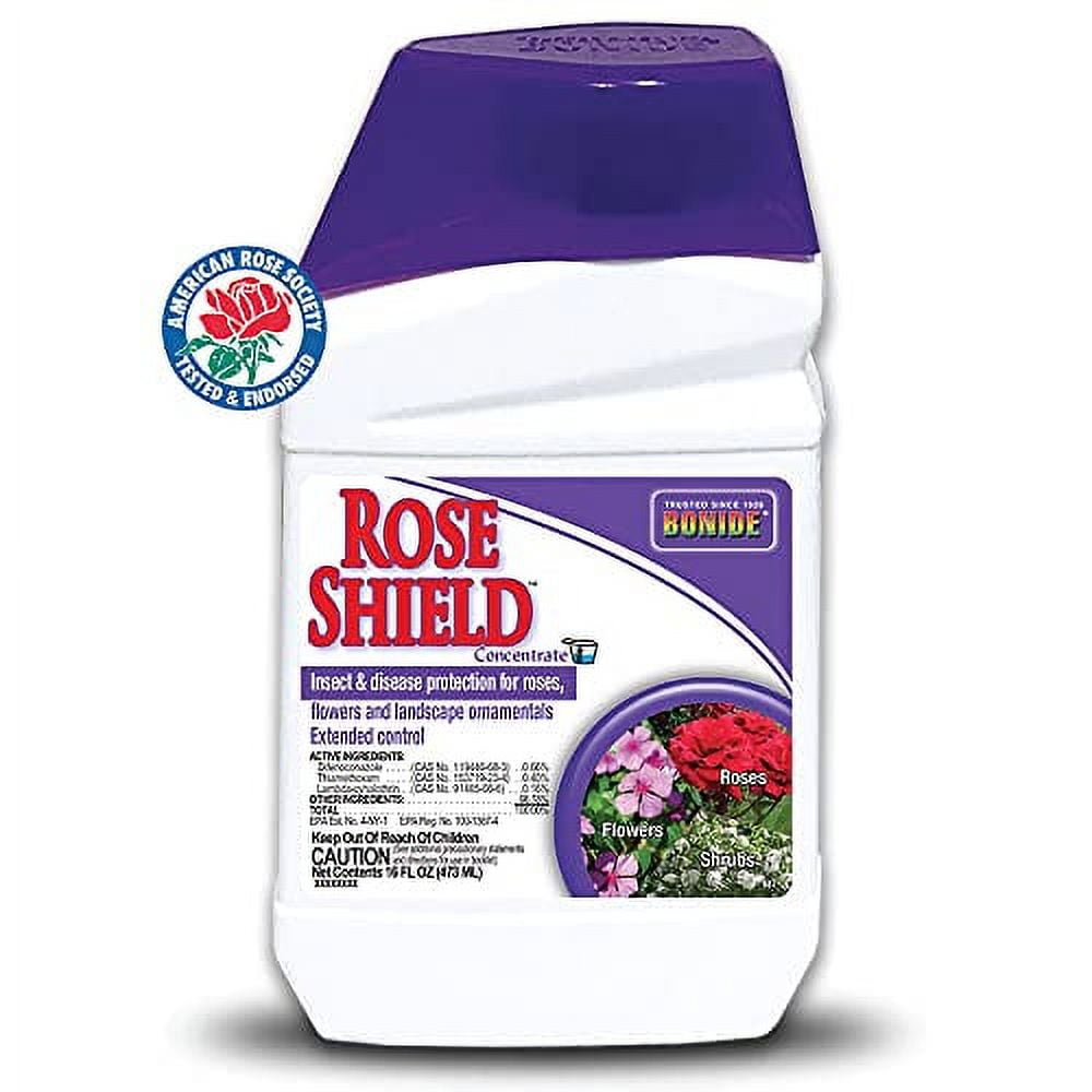 BONIDE, Rose Shield Concentrate, 16 oz, Pest Control for Roses ...