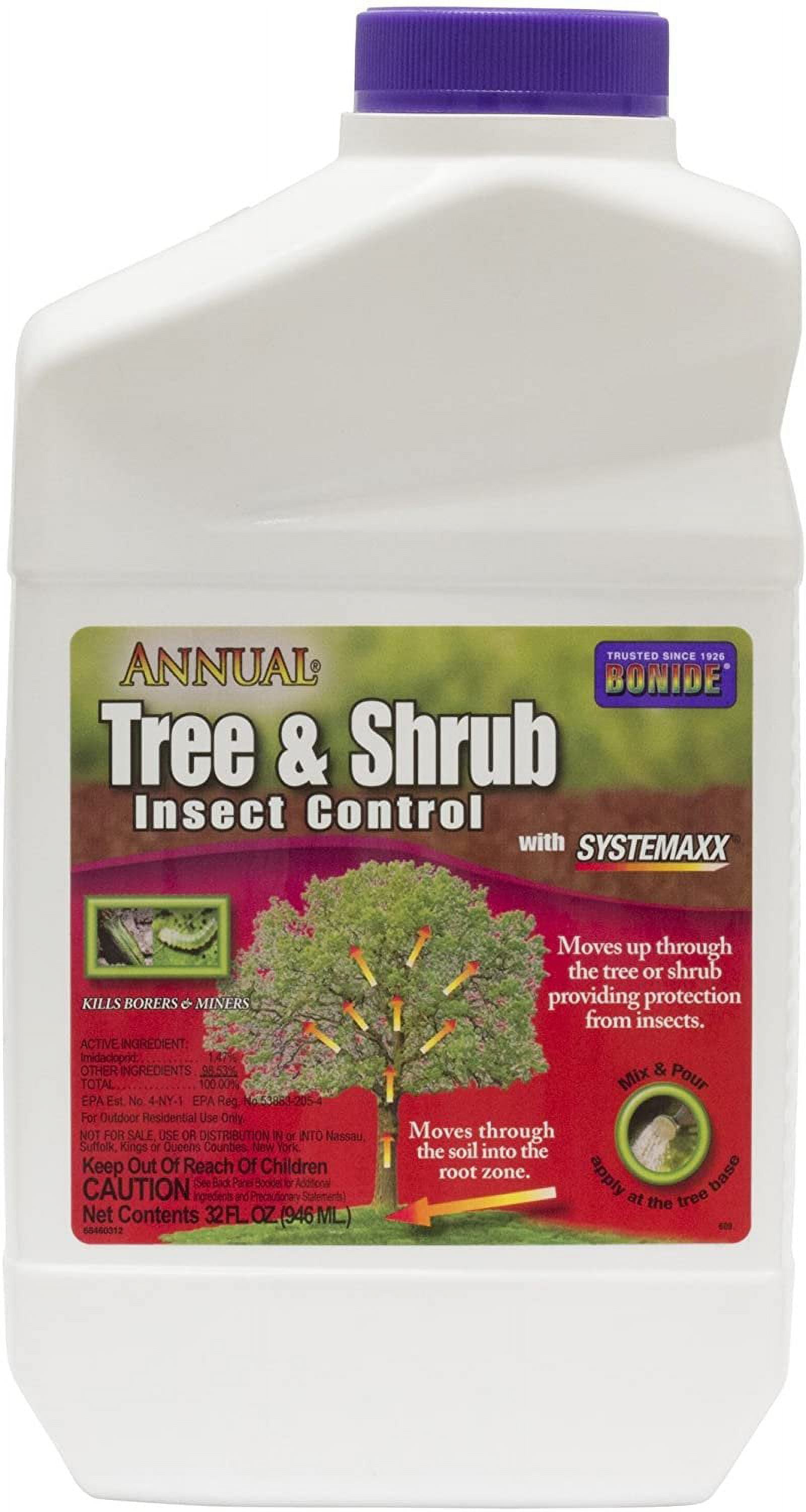Bonide Annual Tree & Shrub Insect Control Spray, 1 Quart - Walmart.com