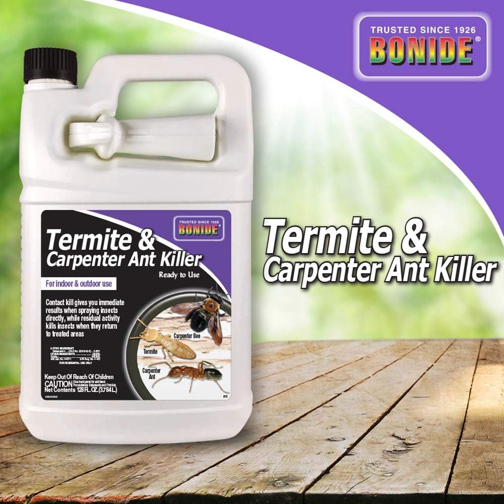 BONIDE Termite and Carpenter Ant Killer, Ready to Use Insecticide, 1 ...