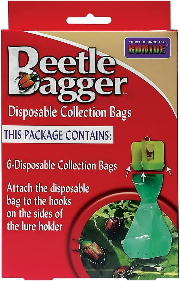 Bonide Beetle Bagger Japanese Beetle Trap Bag Refill, Includes 6 ...