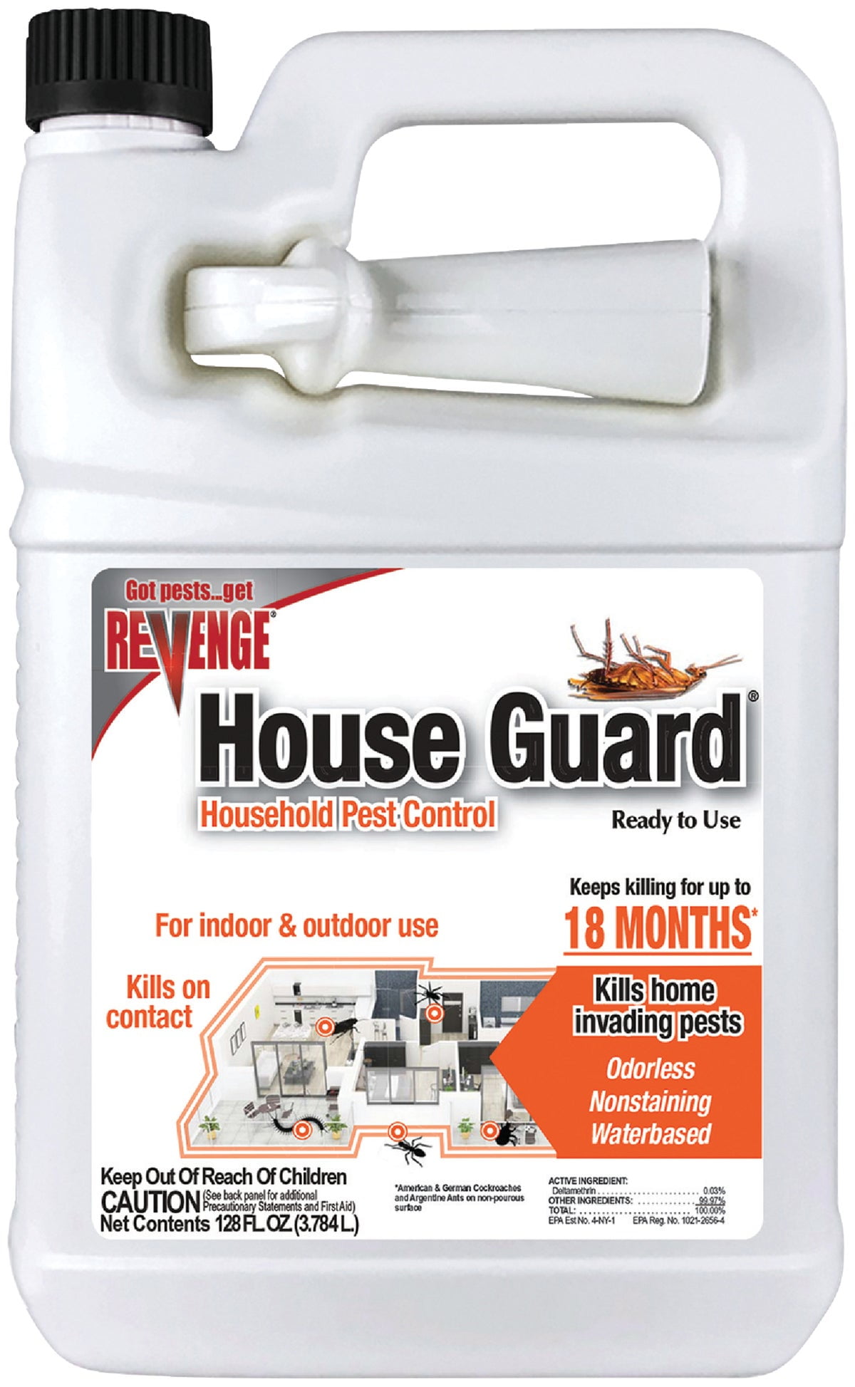 Bonide Bonide House Guard Insect Killer 1 Gal., Trigger Spray - Walmart.com