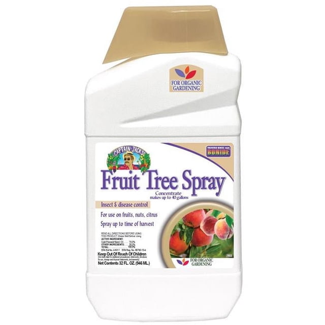 Bonide Captain Jack's Fruit Tree Spray, 32 oz Concentrate, Insect ...