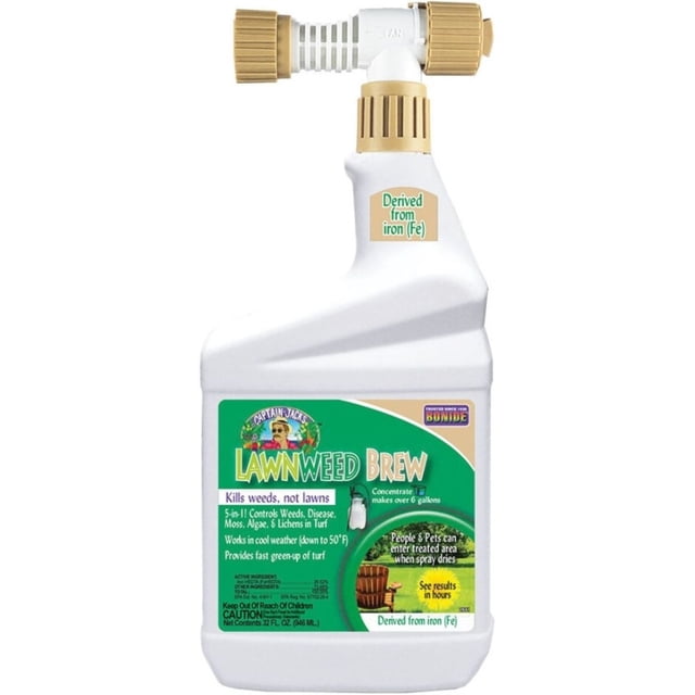 Bonide Captain Jack's Lawnweed Brew 32oz. Ready-to-Use, Weed, Moss ...