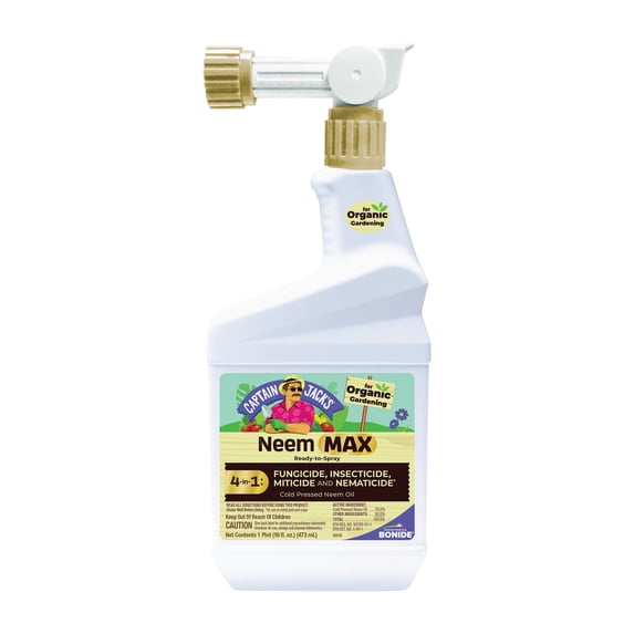 Bonide Captain Jack's Neem Max Insect Killer - Pack of 4 - Walmart.com