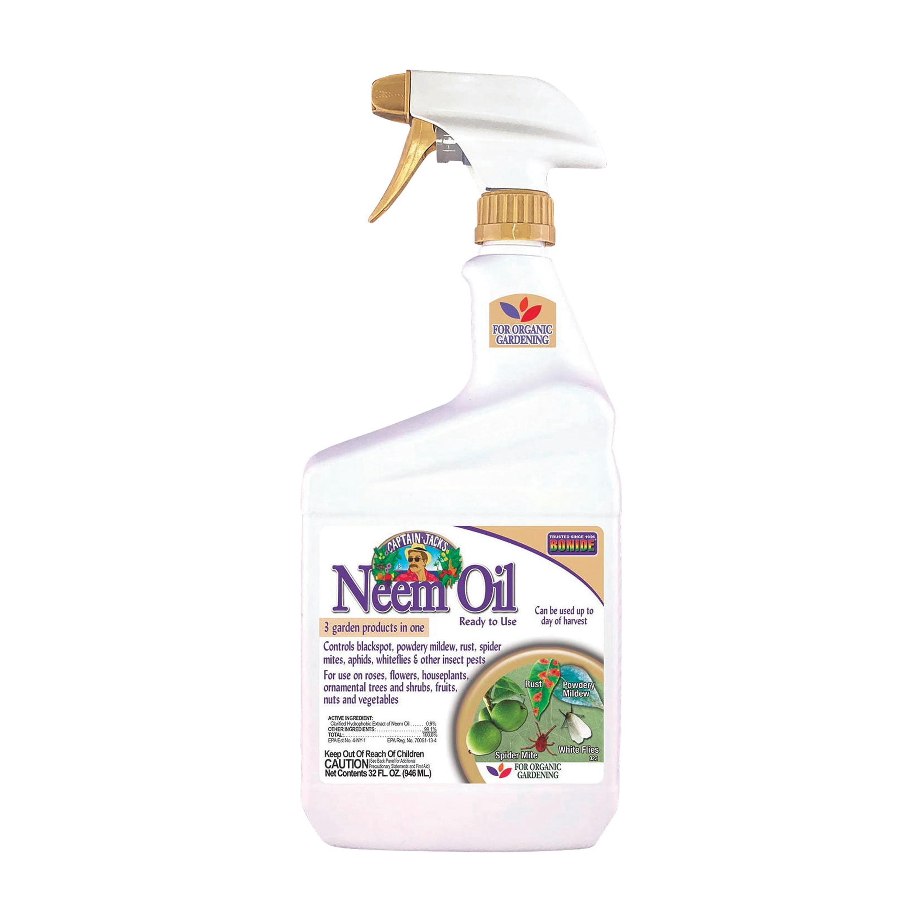 Bonide Captain Jack's Neem Oil Insect & Disease Killer - Pack of 10 ...