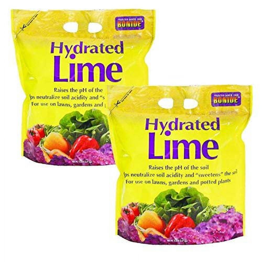 Bonide Chemical Number-5 Hydrated Lime for Soil - 5 Pounds 2 Pack - Walmart.com