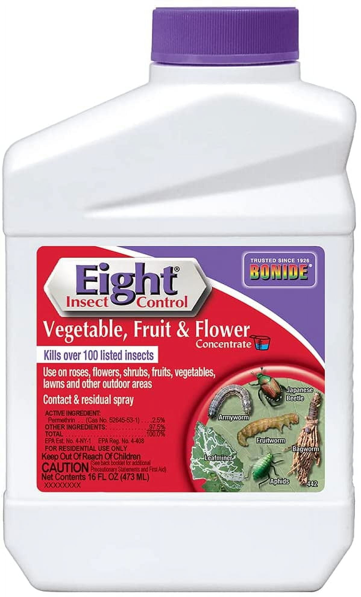 Bonide Eight Yard & Garden Insect Killer Liquid Concentrate 16 oz ...