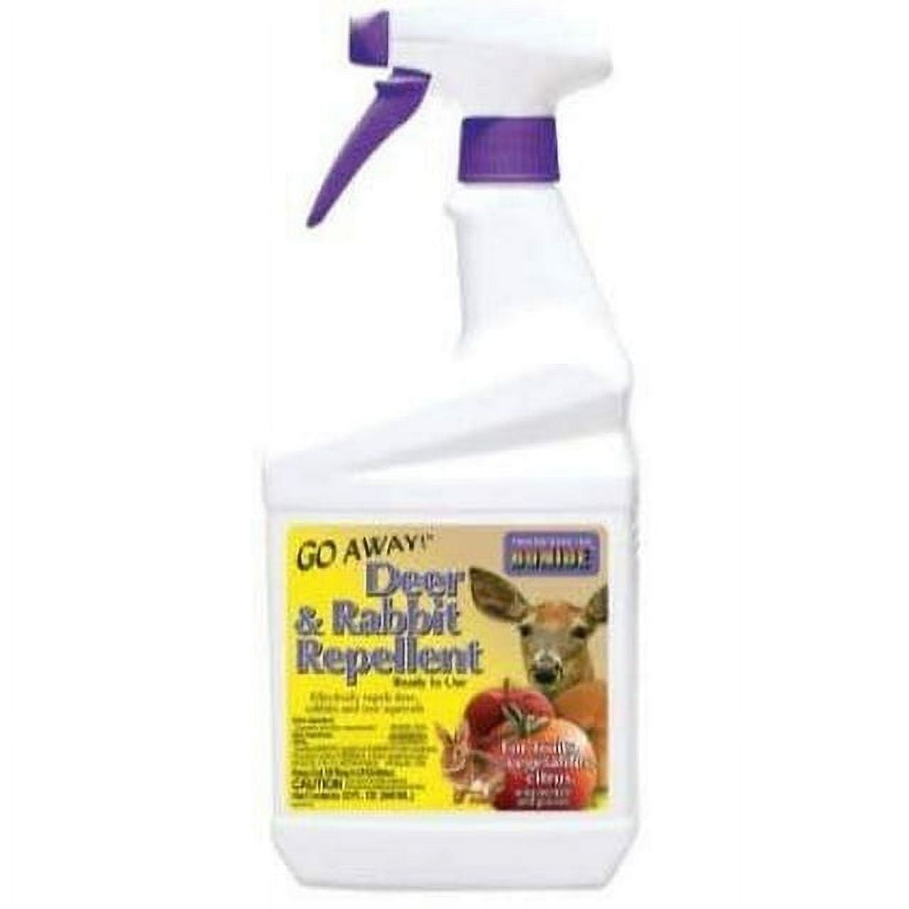 Bonide Go Away Animal Repellent Spray - Deer and Rabbit Protection - 32 ...