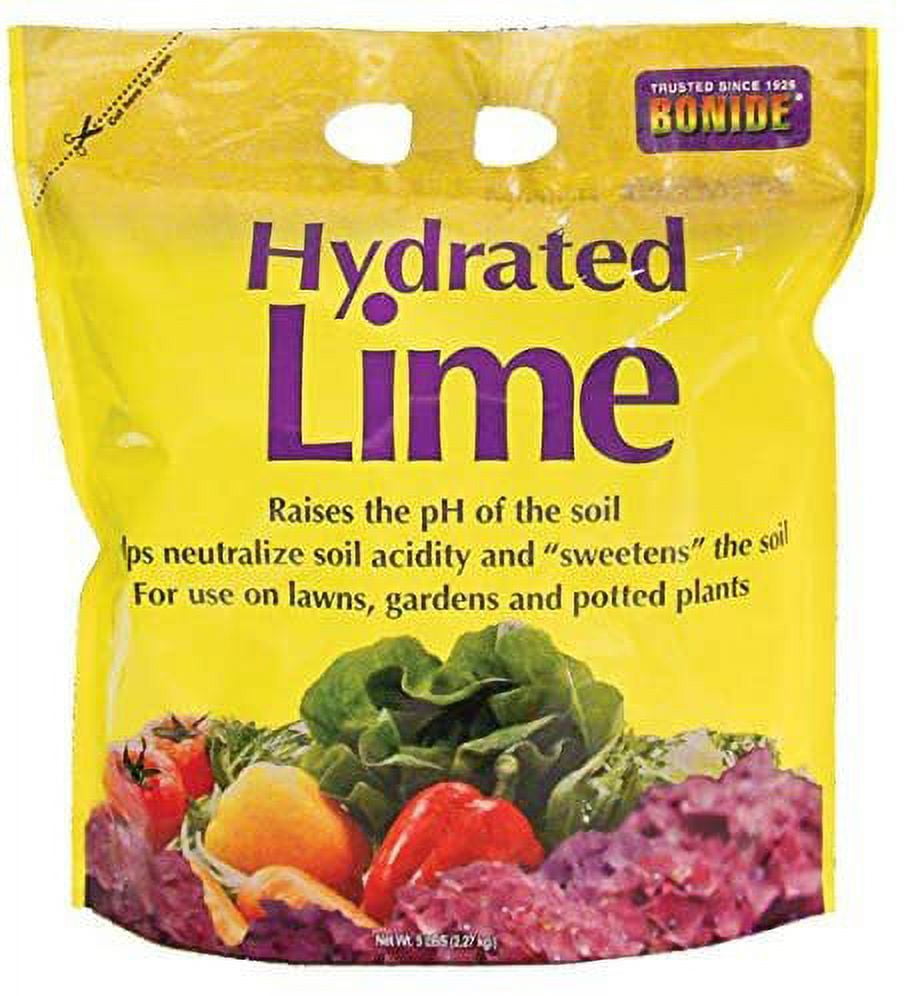 Bonide Hydrated Lime Soil Amendment, 5 lb for pH Balance and Nutrient Uptake - Walmart.com