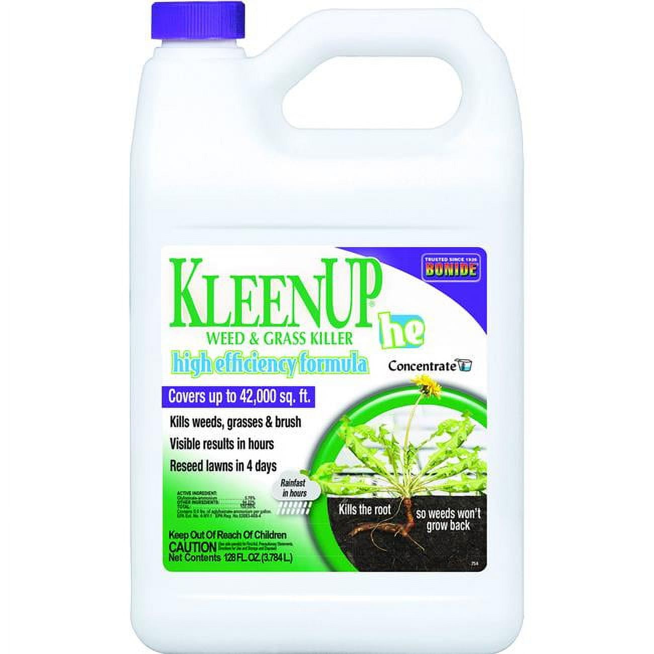 Bonide KleenUP High Efficiency Weed & Grass Killer, 128 Oz. Concentrate ...