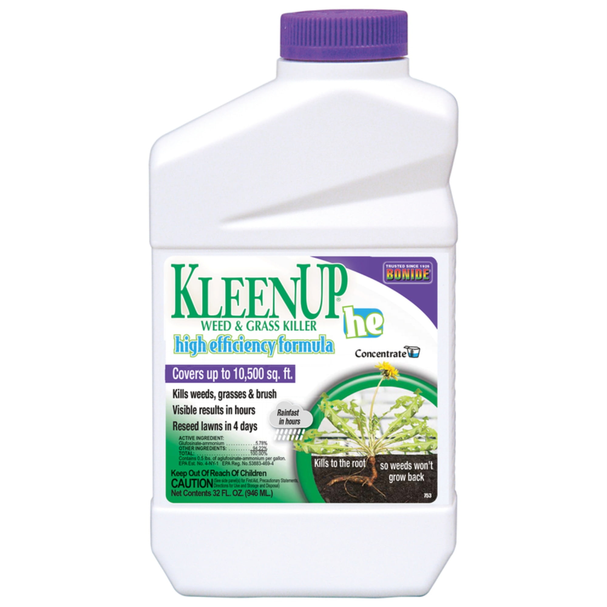 Bonide KleenUP 32 Oz. Concentrate Weed & Grass Killer High Efficiency ...