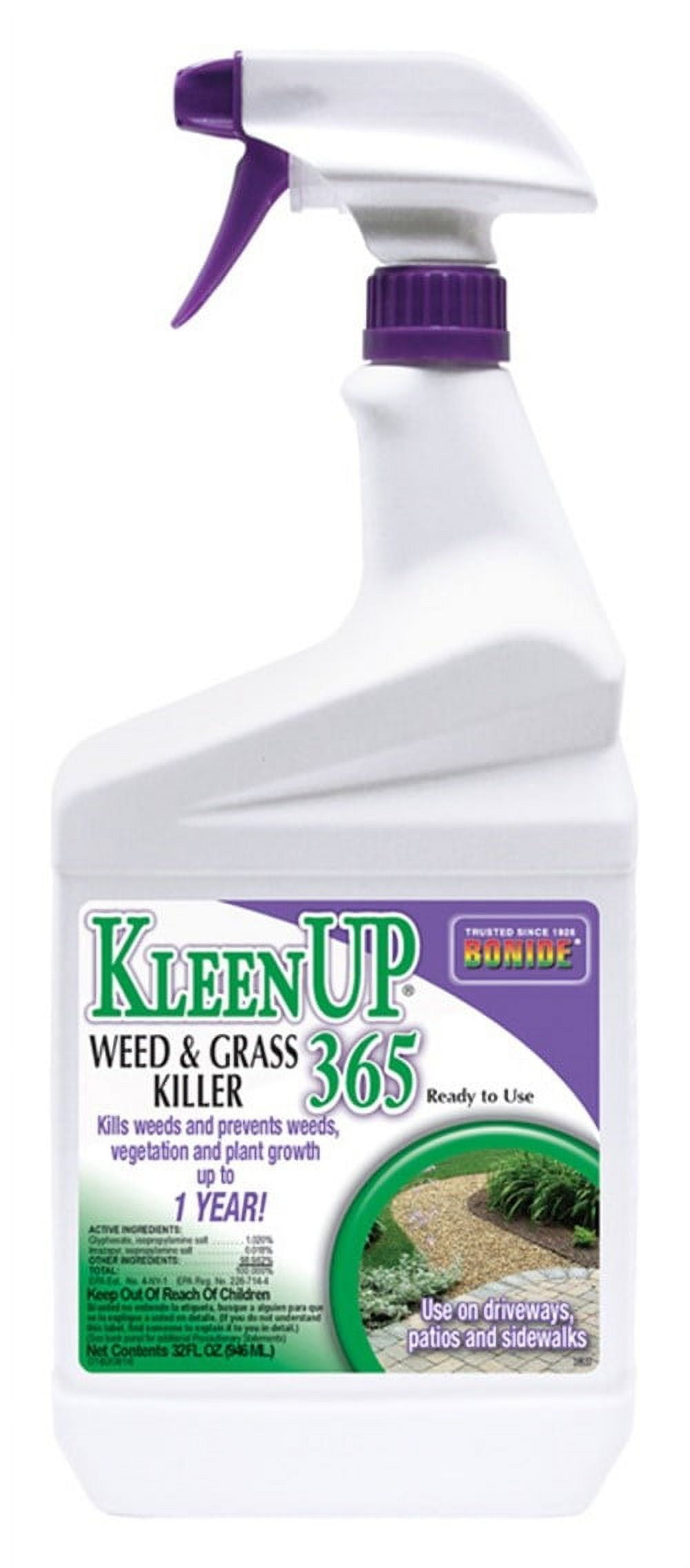 Bonide KleenUp Grass & Weed Killer RTU Liquid 32 oz. - Walmart.com