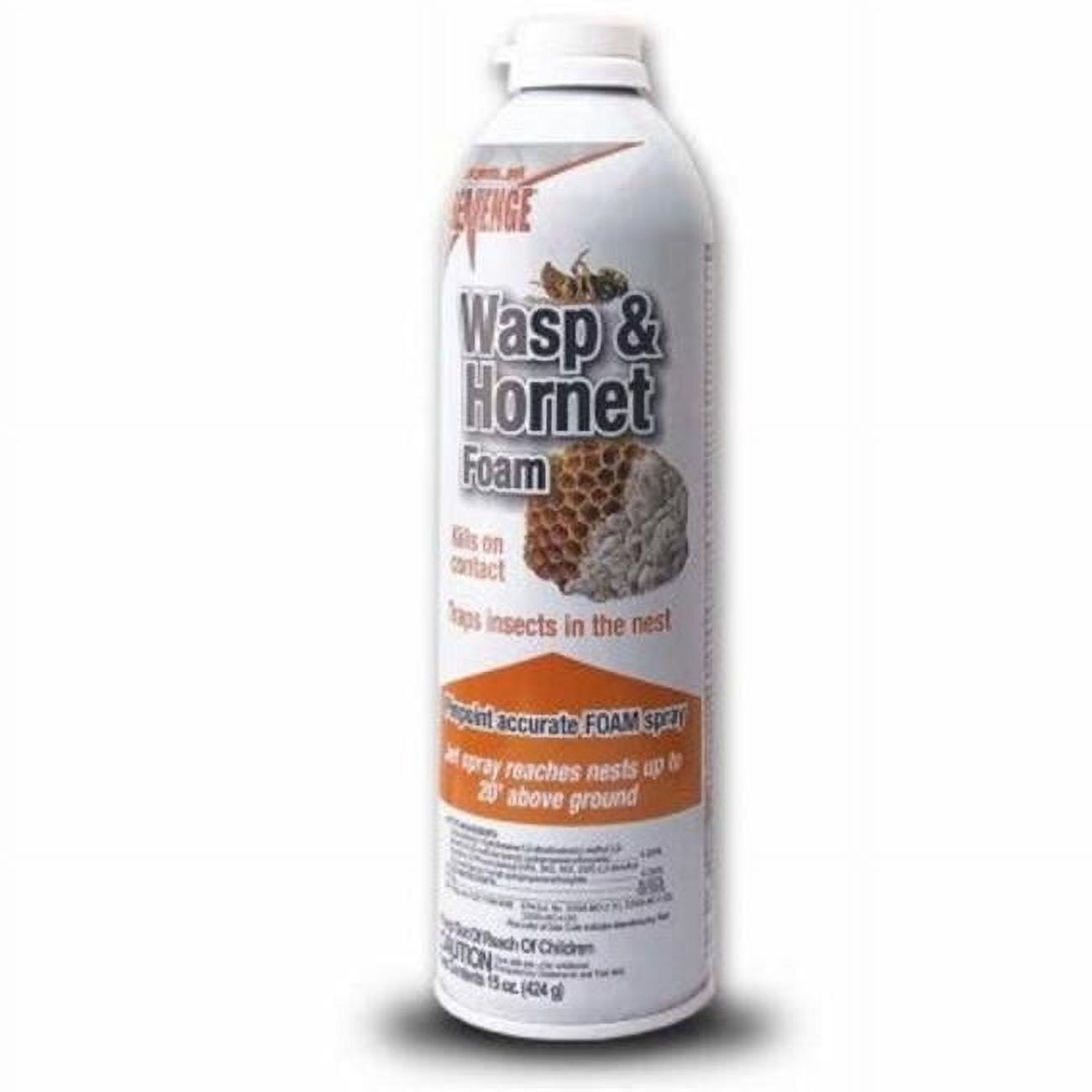 BONIDE 15 oz Revenge Foaming Hornet & Wasp Killer, Jet Foaming, Water ...