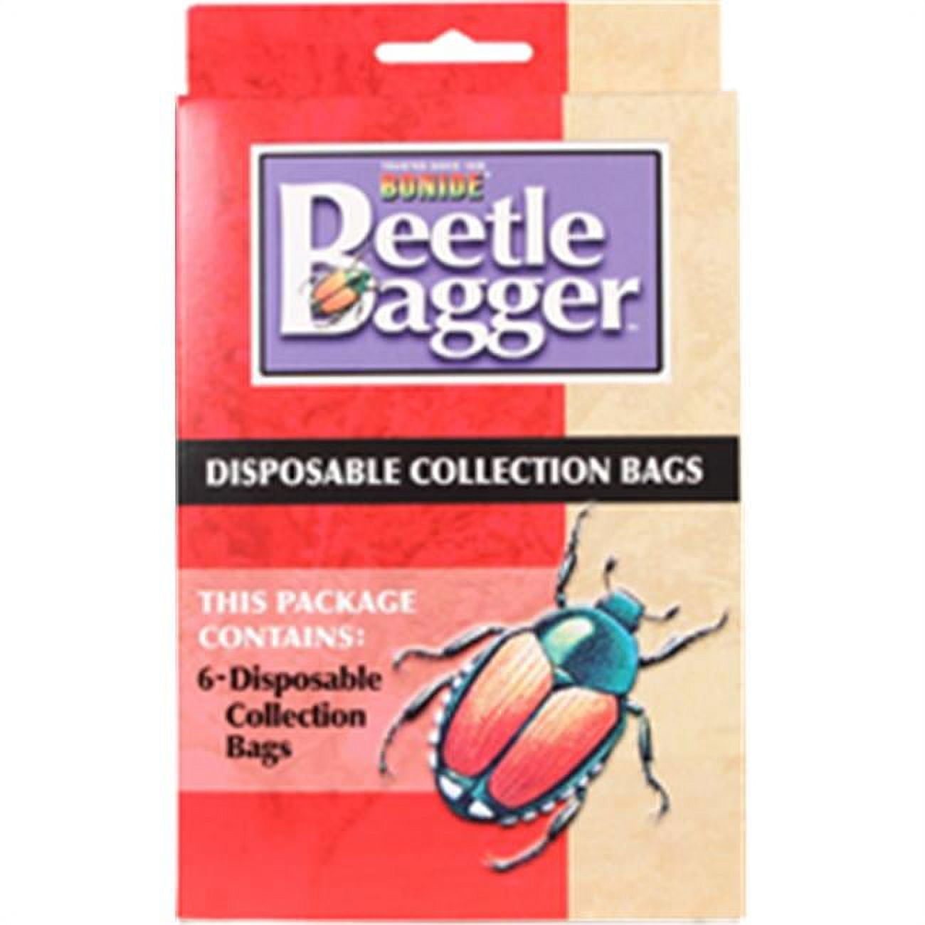 Bonide Products Beetle Bagger Disposable Collection Bags, Pack - 6 ...