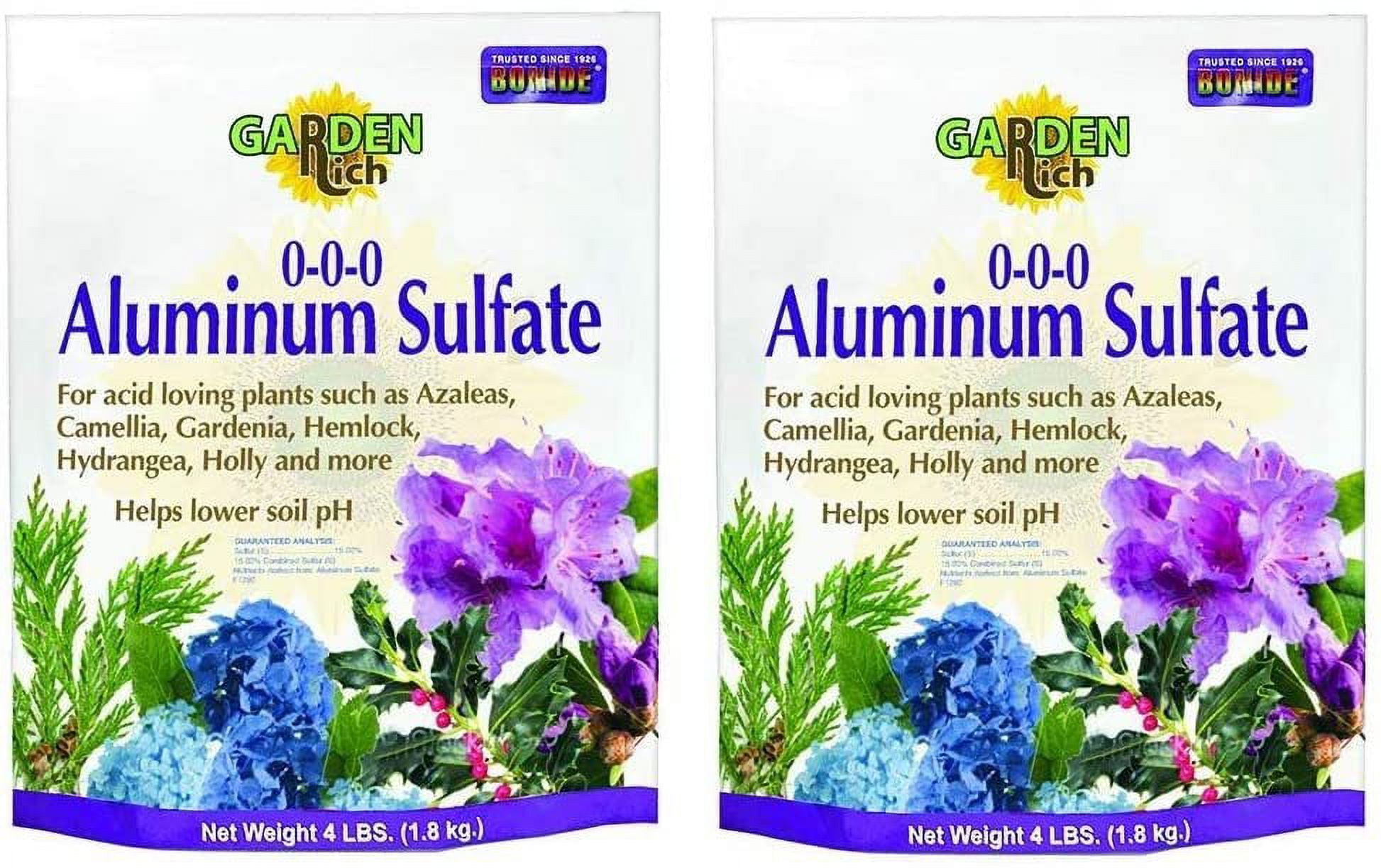 Bonide Products INC 705 037321007050 Aluminum Sulfate, 4 Pound, Multi 2 ...