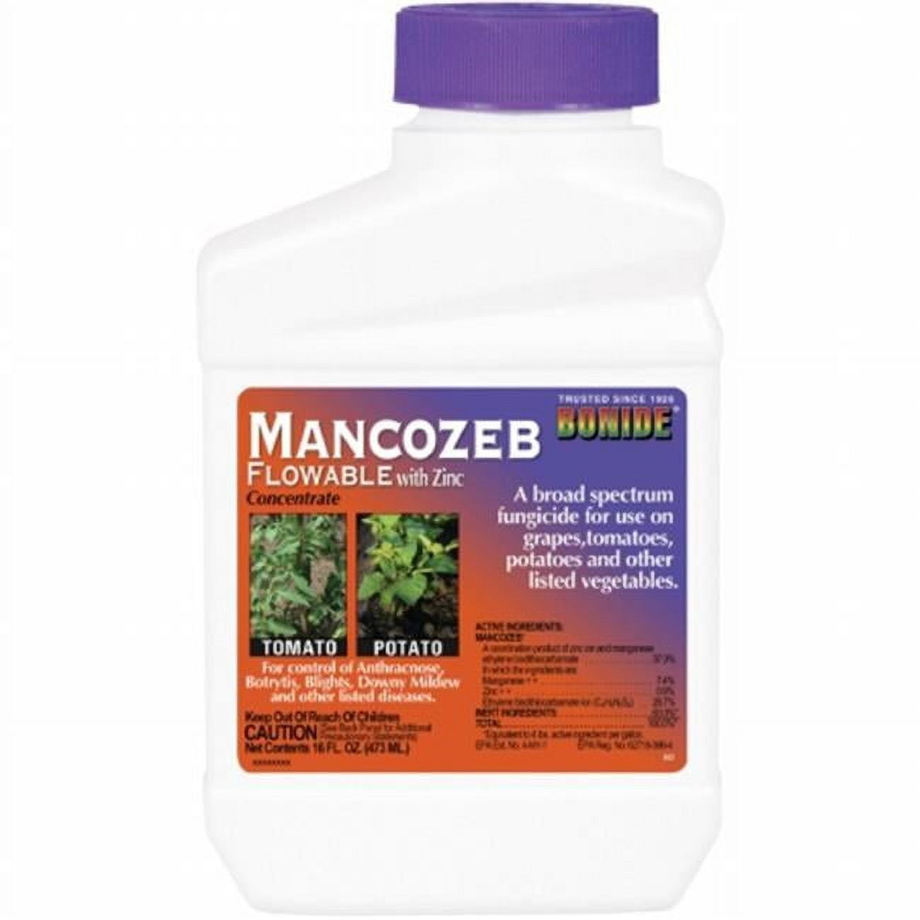 Bonide Products Inc P-Mancozeb Flowable With Zinc Fungicide Concentrate ...