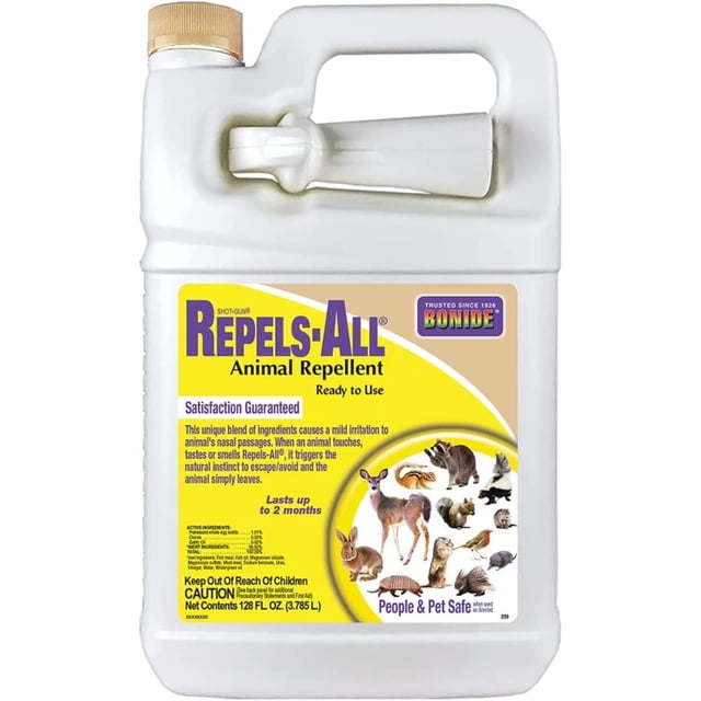 Bonide Products - Outdoor Animal Repellent, 1 Gallon, Repels Rabbits ...